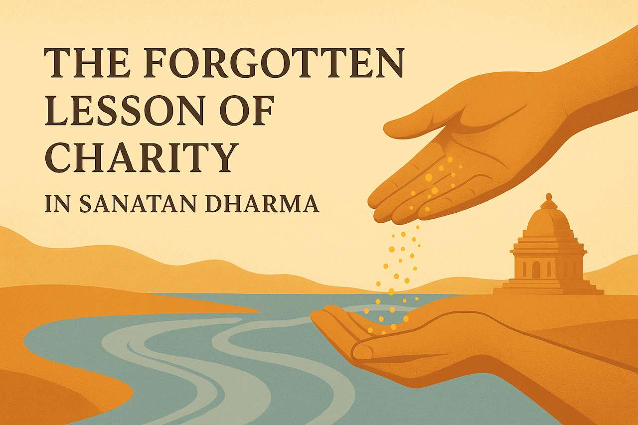 The Forgotten Lesson of Charity in Sanatan Dharma - Change My Way Of Life